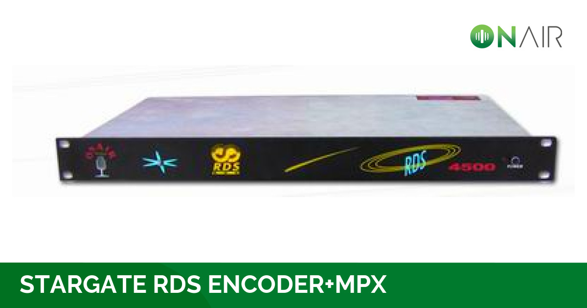 STARGATE RDS ENCODER+MPX - Products - ONAIR