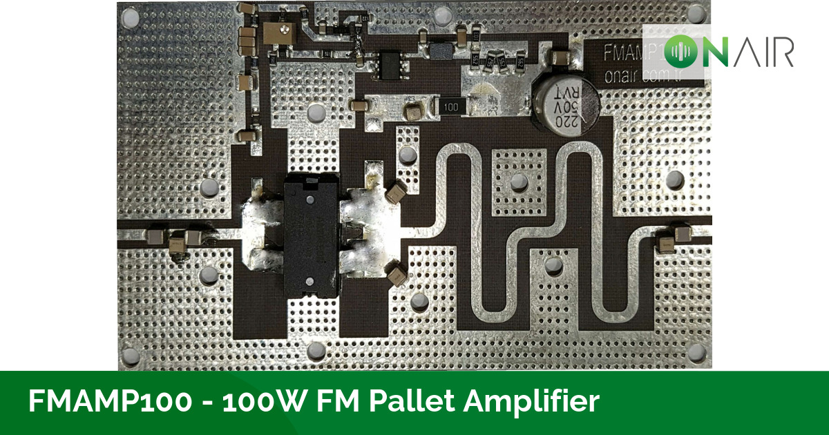 FMAMP100 - 100W FM Pallet Amplifier - Products - ONAIR
