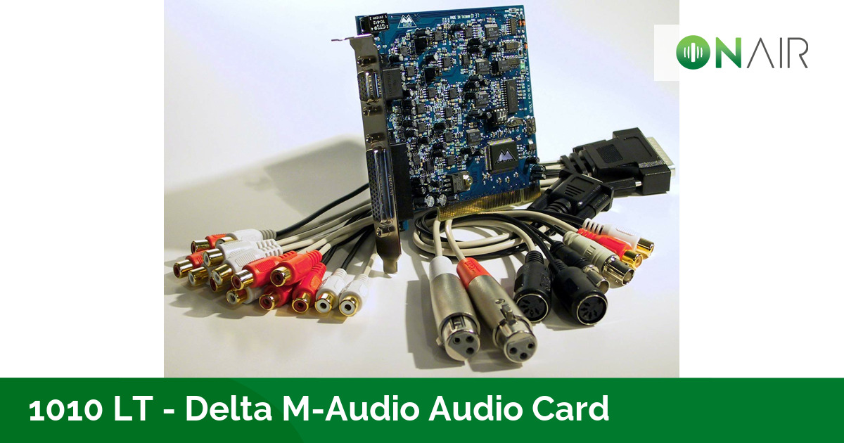 1010 LT - Delta M-Audio Audio Card - Products - ONAIR