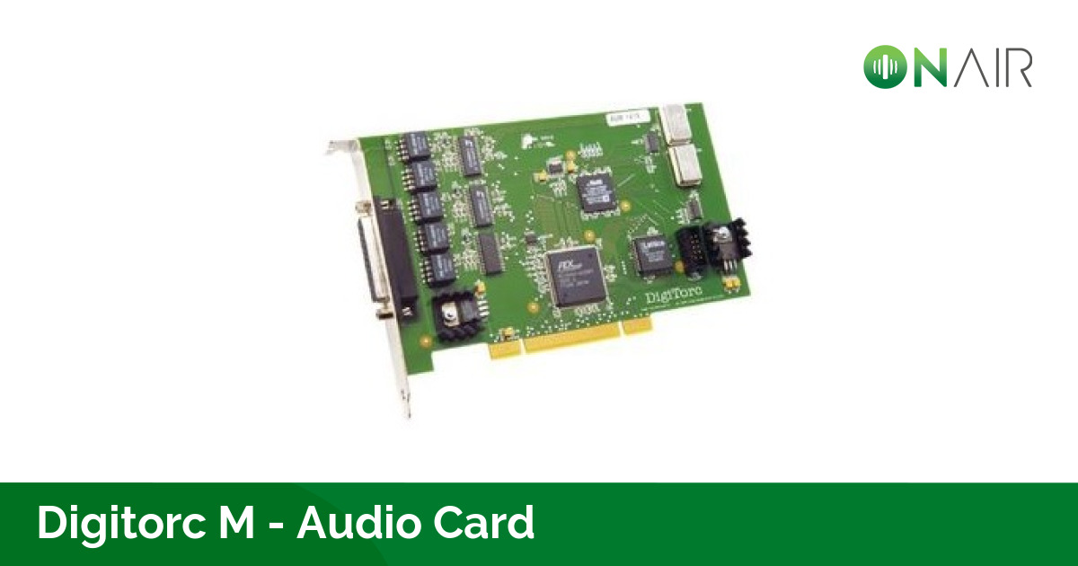 Digitorc M - Audio Card - Products - ONAIR