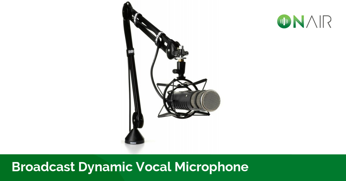 Broadcast Dynamic Vocal Microphone - Products - ONAIR