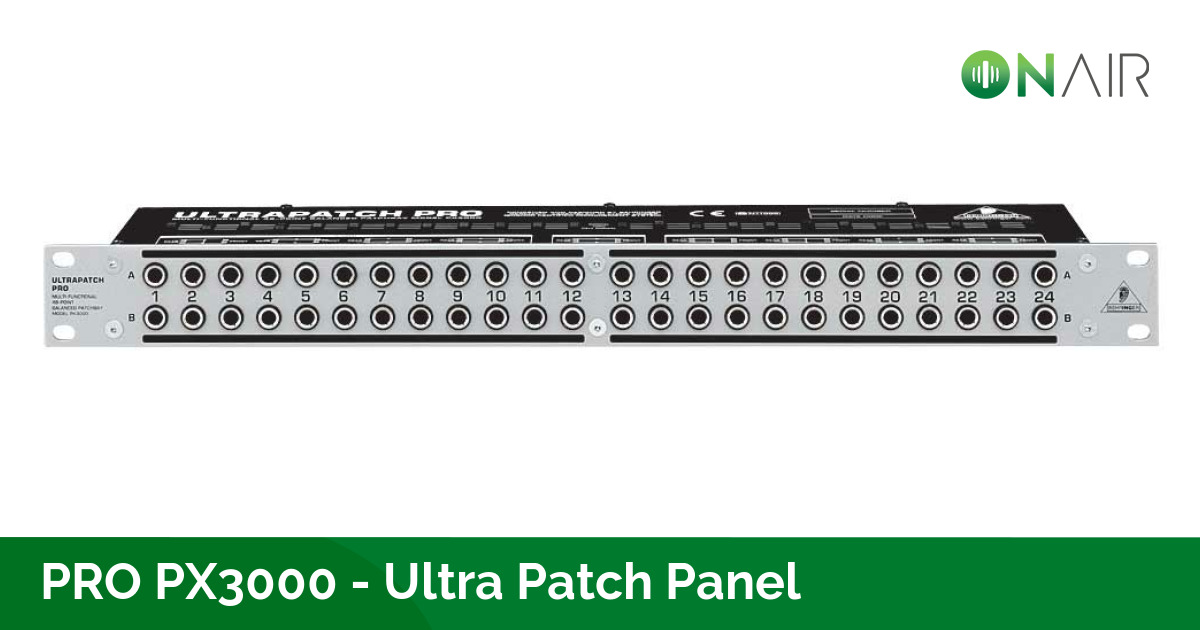 PRO PX3000 - Ultra Patch Panel - Ürünler - OnAir