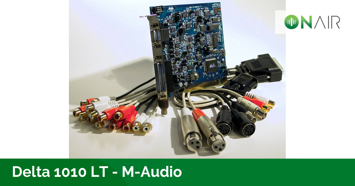Delta 1010 LT - M-Audio - Продукты - Компания onair