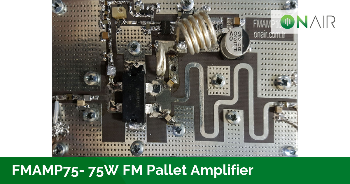 FMAMP75- 75W FM Pallet Amplifier - Produk - OnAir