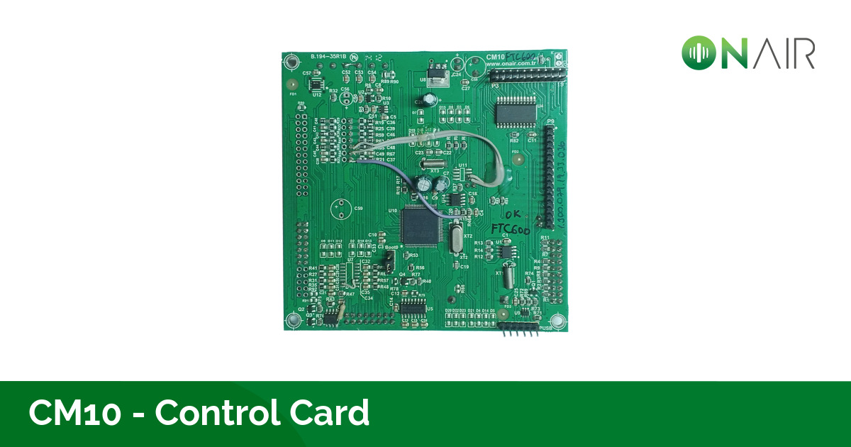 CM10 - Control Card - Products - ONAIR