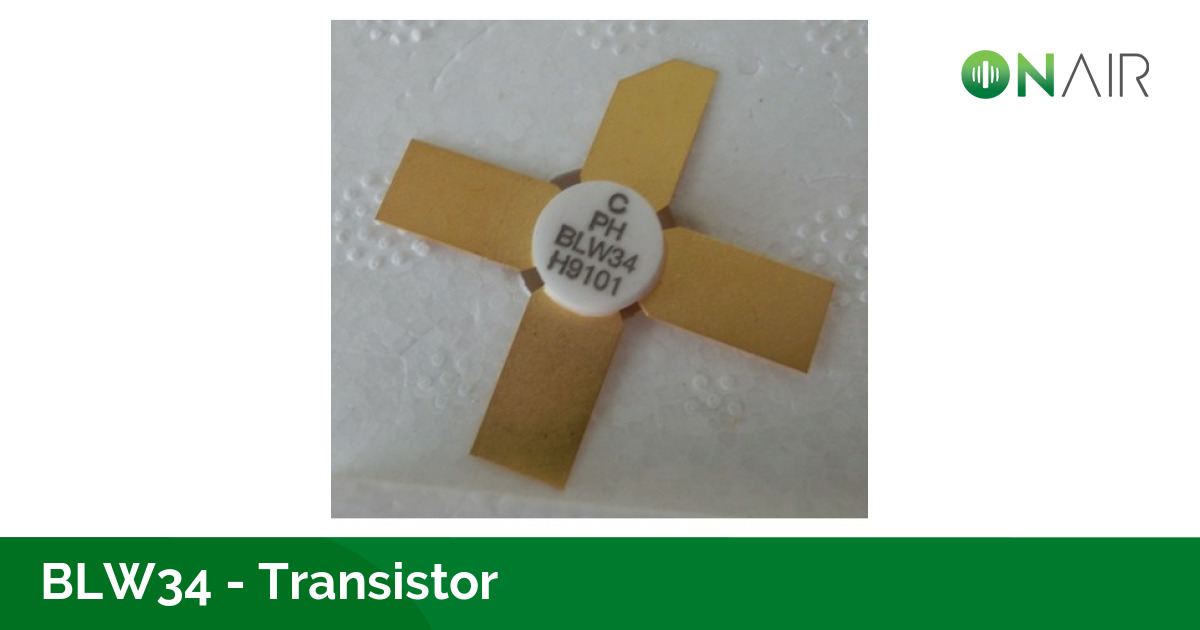 BLW34 - Transistor - Products - ONAIR