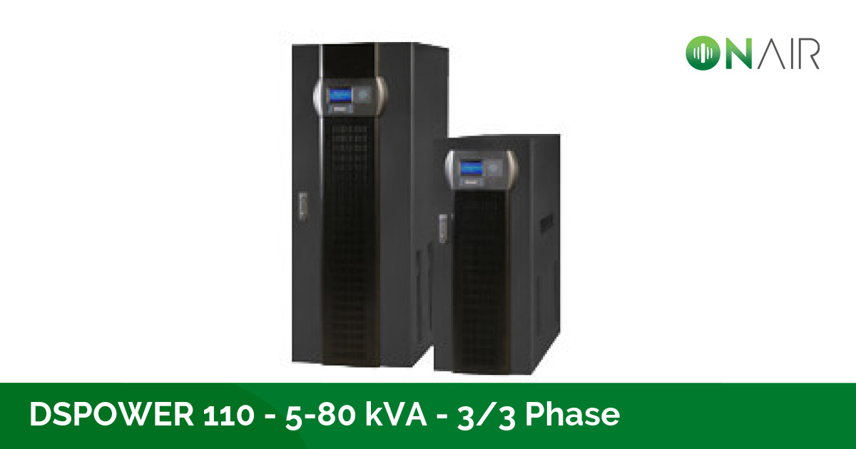 DSPOWER 110 - 5-80 kVA - 3/3 Phase - Produits - OnAir