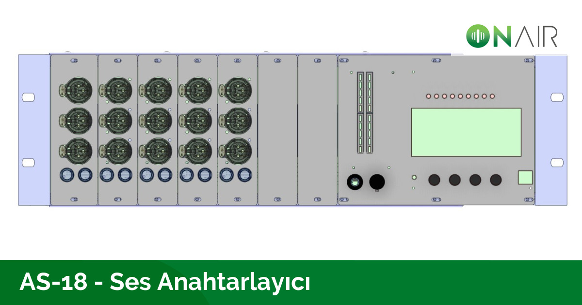 AS18 - Ses Anahtarlayıcı - Ürünler - OnAir