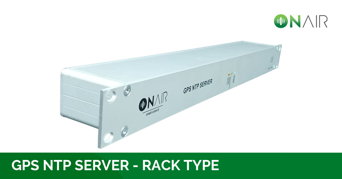 GPS NTP Server- Rack Type - Products - ONAIR