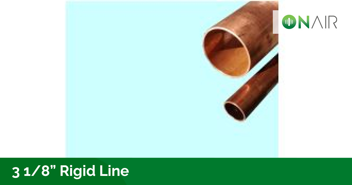 3 1/8” Rigid Line - Products - ONAIR
