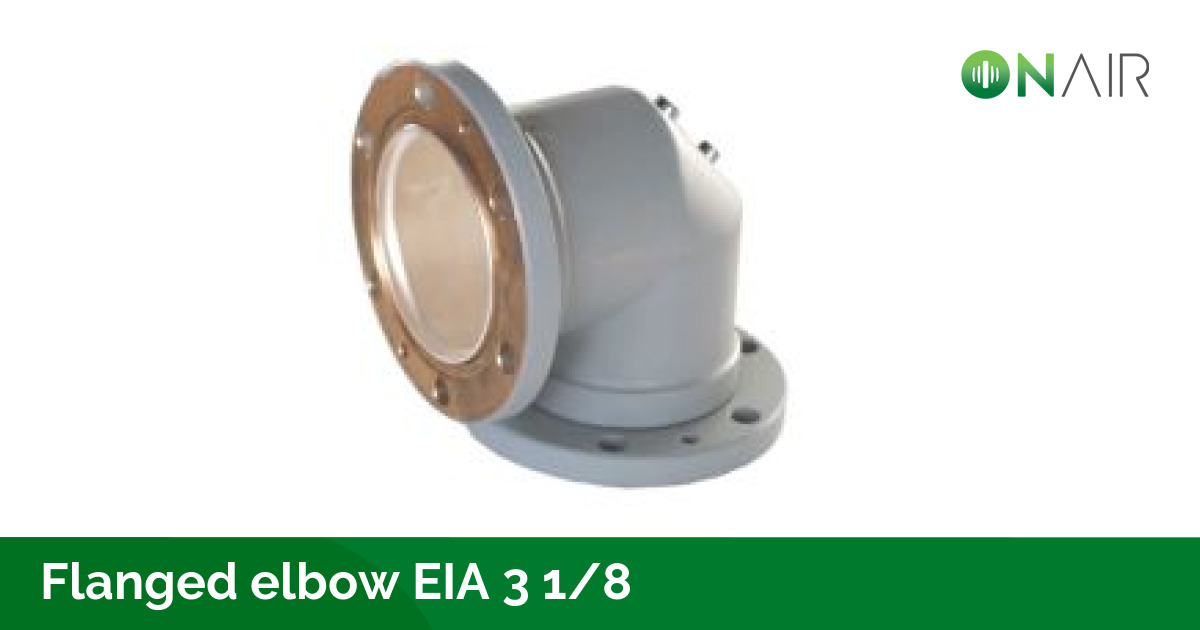 Flanged elbow EIA 3 1/8 - Products - ONAIR