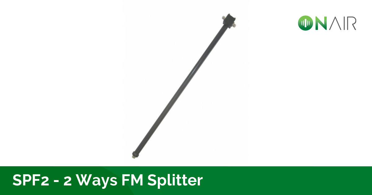 SPF2 - 2 Ways FM Splitter - Products - ONAIR