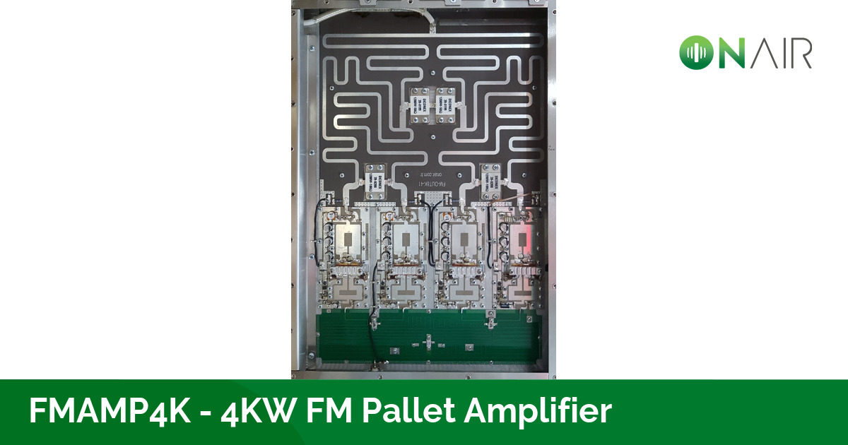 FMAMP4K-H...4KW FM Pallet Amplifier - Products - ONAIR