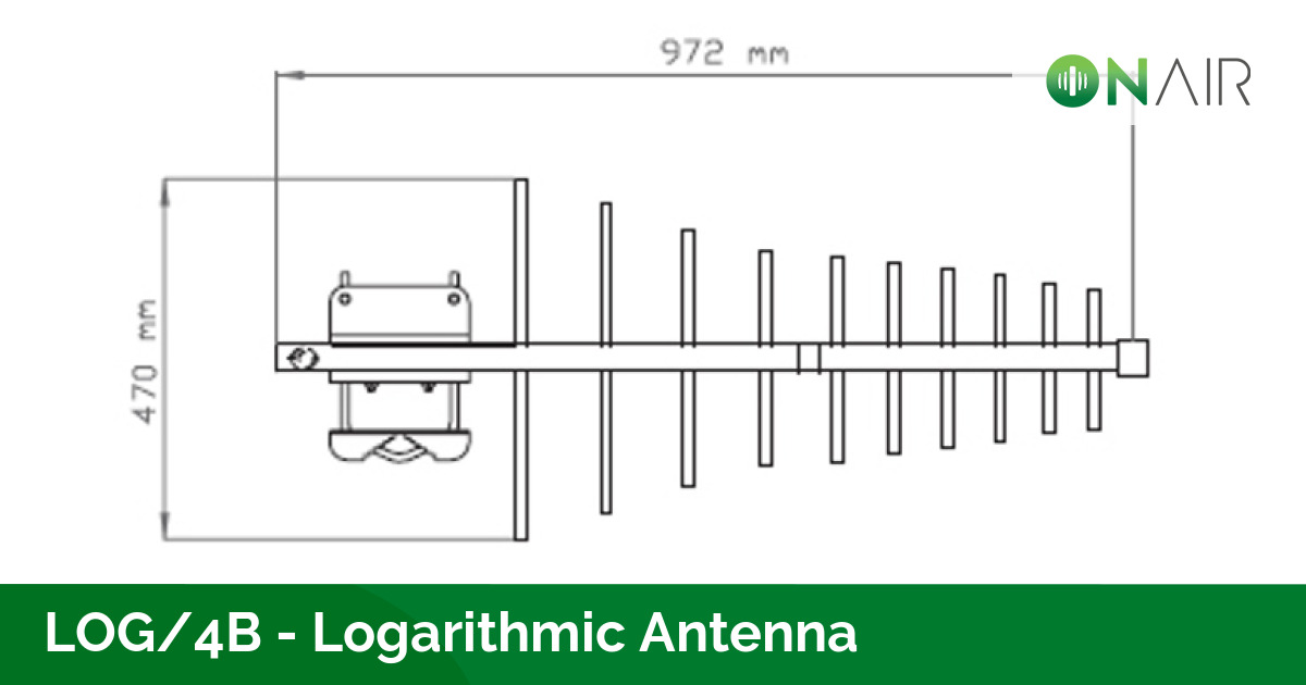 LOG/4B - Logarithmic Antenna - Products - ONAIR