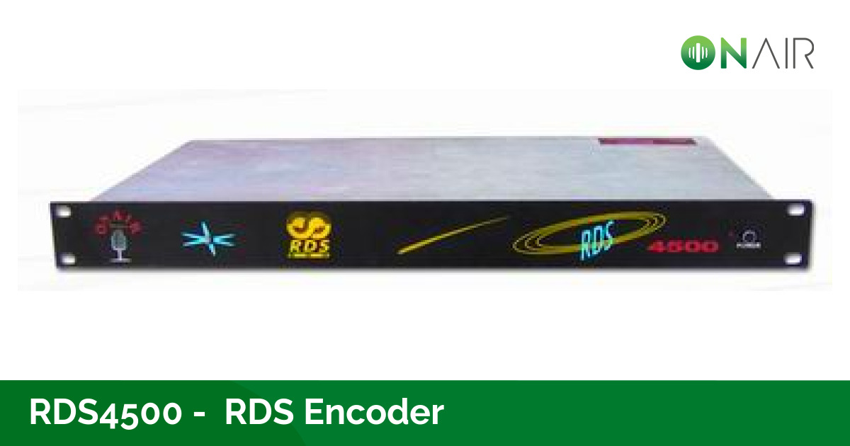 RDS4500 - RDS Encoder - Products - ONAIR