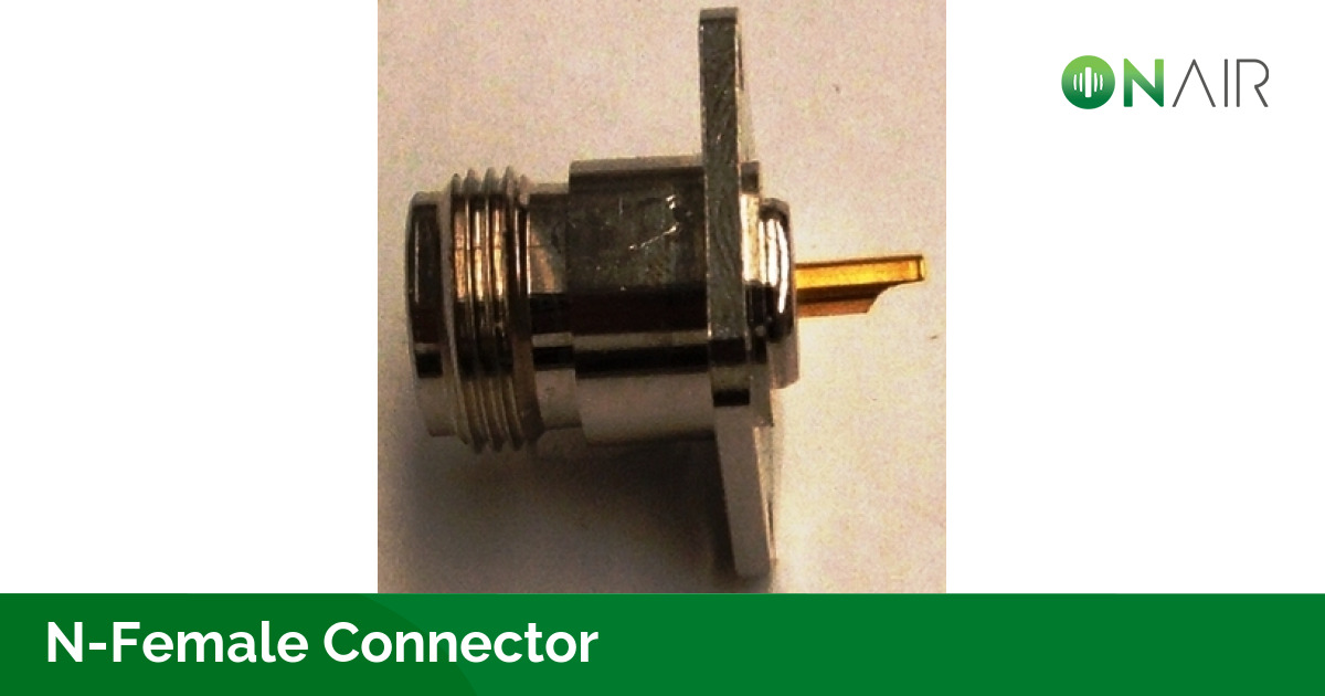 N-Female Connector (25x25) - Products - ONAIR